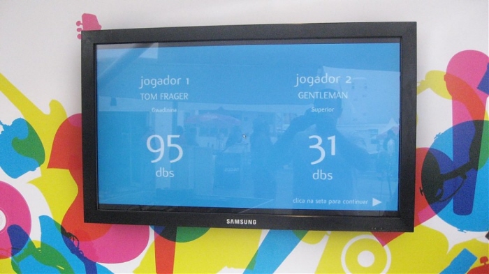 Clapometer (Jogos Santa Casa) by Vasco Duarte at Coroflot.com