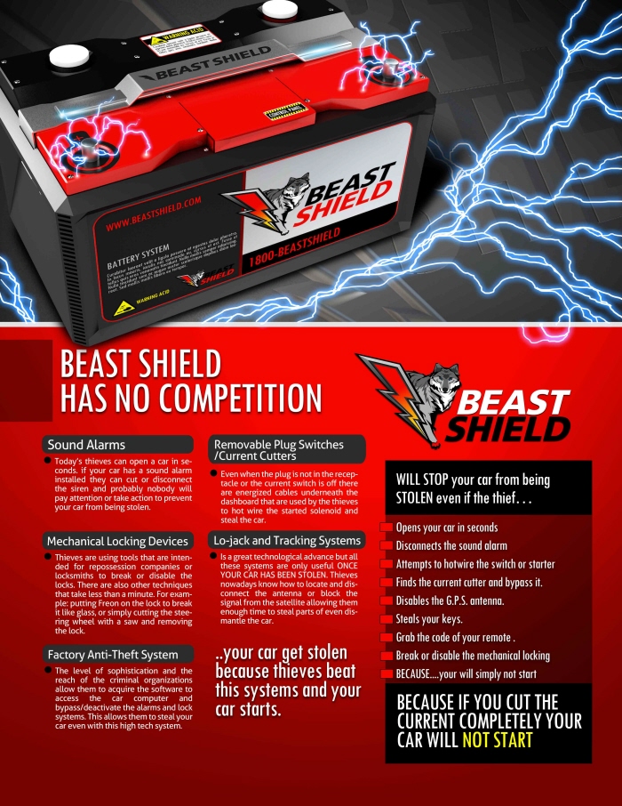 Beast Shield by Abraham Sepulveda / Ikon3d at Coroflot.com