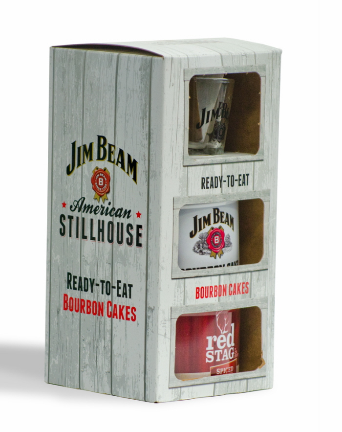 An upload by Brian Rummel on Coroflot: to the project Liquor Cake Display