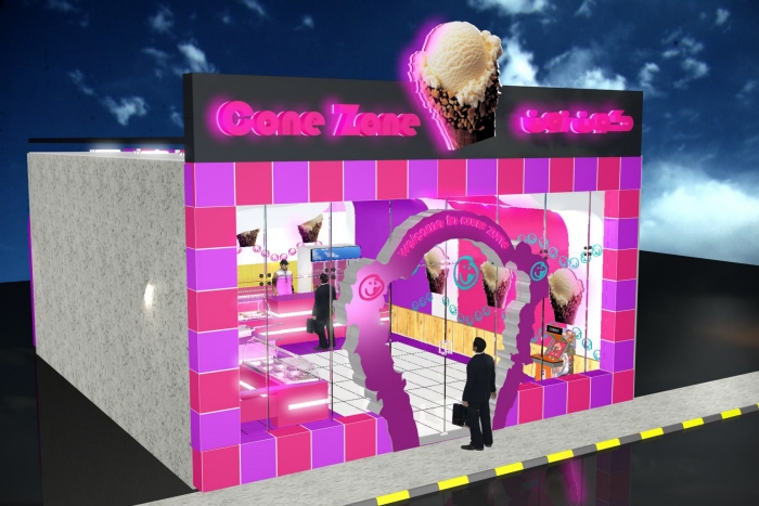 cone zone ice cream by abid hussain at Coroflot.com