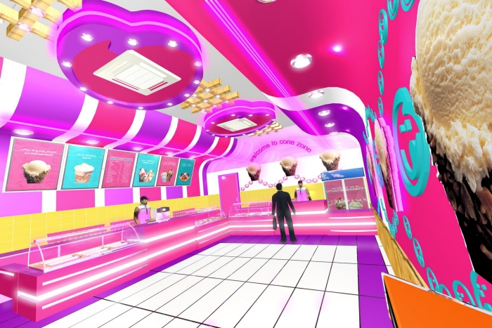 cone zone ice cream by abid hussain at Coroflot.com