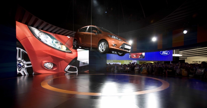 Automotive Ford Stand - Shanghai Motor Show by Rob Atkinson at Coroflot.com