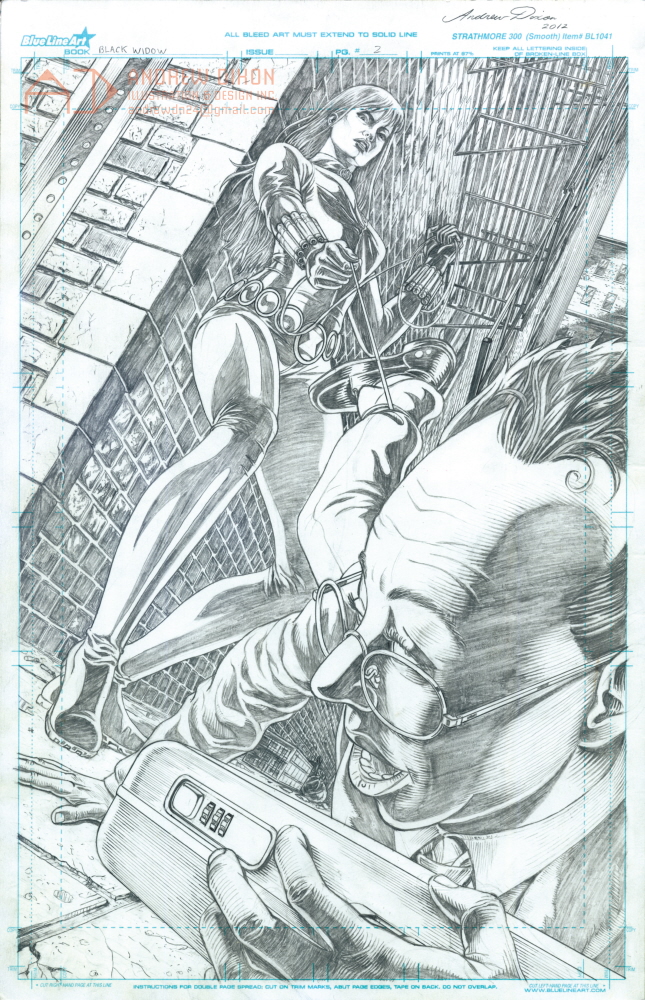 The Comic Book Pencils by ANDREW DIXON at Coroflot.com