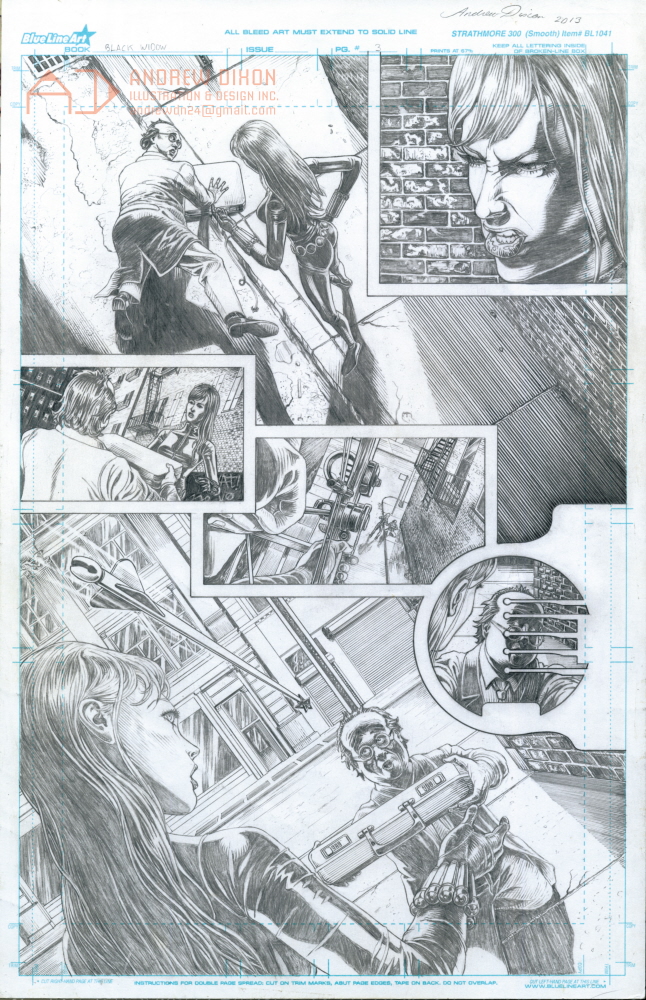 The Comic Book Pencils by ANDREW DIXON at Coroflot.com