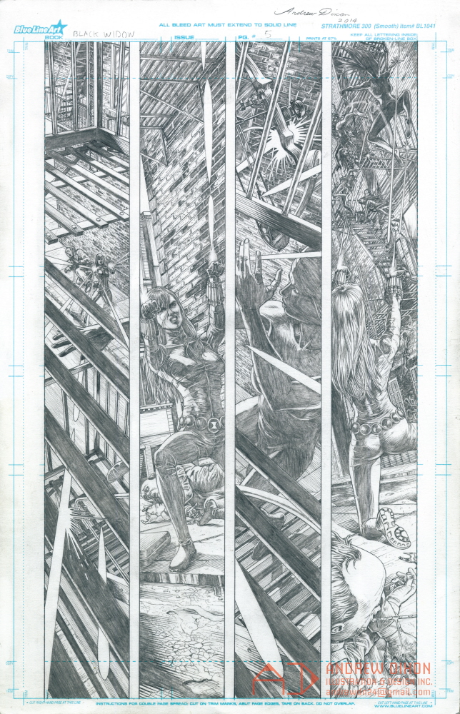 The Comic Book Pencils by ANDREW DIXON at Coroflot.com