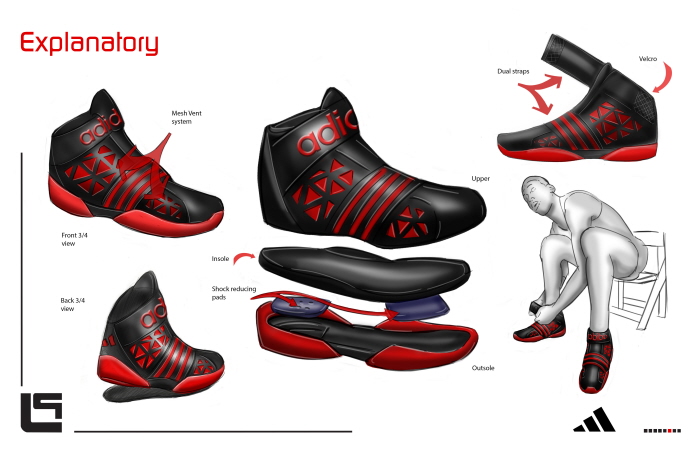 Adidas Lockdown by Luis Pizana at Coroflot.com