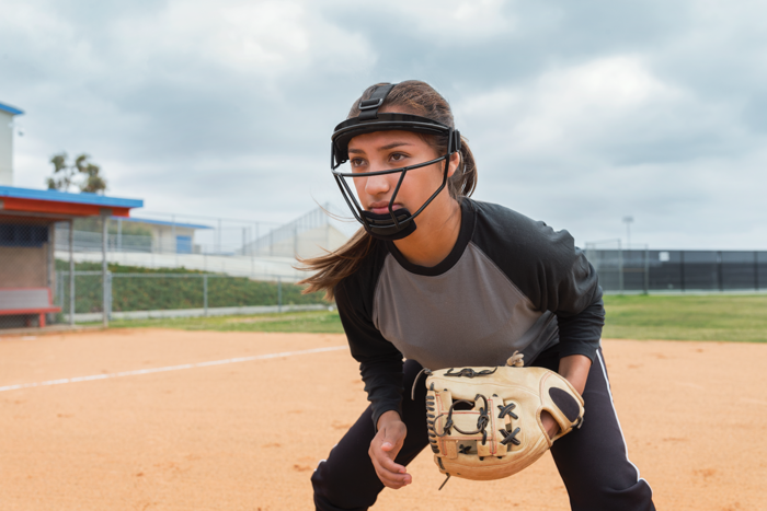 Softball Face Mask by Richard Huth at Coroflot.com
