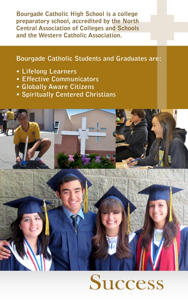 Bourgade Catholic High School Brochure by Todd Broeker at Coroflot.com