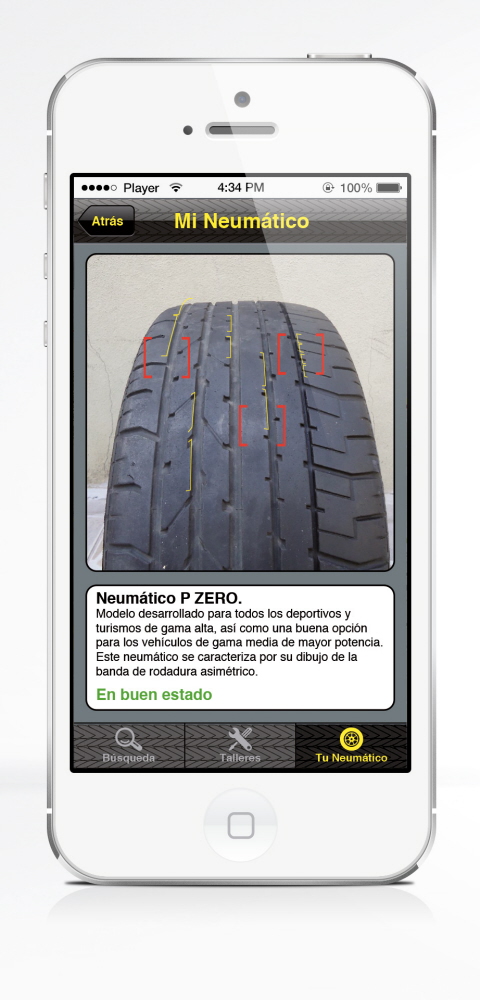 Pirelli APP Design by Sergio Fernández at Coroflot.com