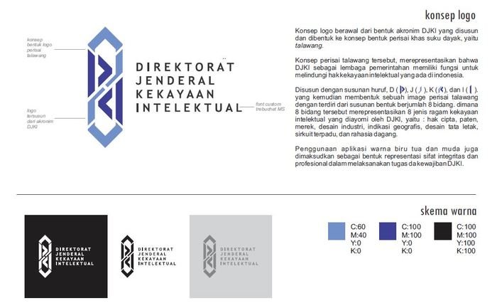 SAYEMBARA DESAIN LOGO DJKI by ZARRAH STUDIO & GALLERY at Coroflot.com