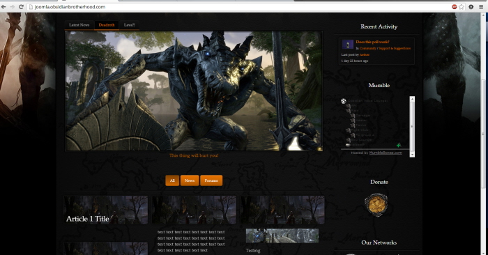 An upload by Brandon Freeman on Coroflot: to the project Obsidian ...