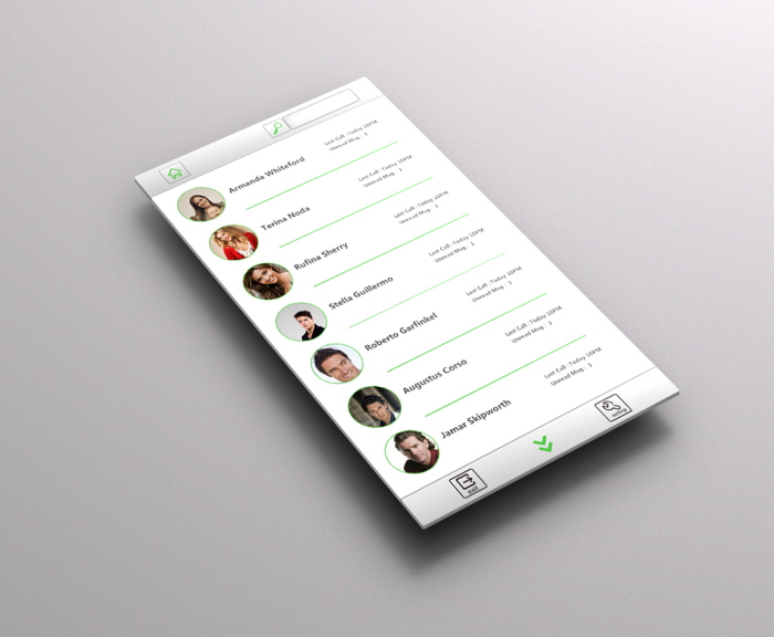 Redesign WhatsApp Messenger interface by ayoub red at Coroflot.com