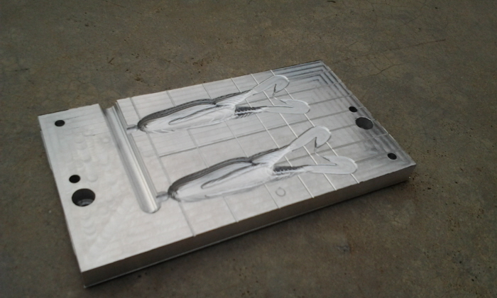 Modelling Artcam and Router cnc engraving mold aluminum by Rodrigo ...