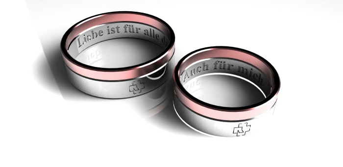 Rammstein Design Contest - Wedding Rings by Eduardo Cordero at Coroflot.com