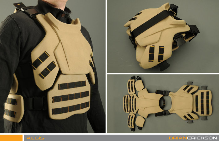 Adaptive Combat Armor by Brian Erickson at Coroflot.com