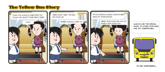Tata Skool Bus - Comics Strip by Sajjad Alam at Coroflot.com
