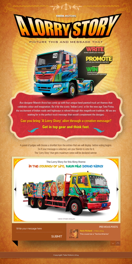 A Lorry Story #3 by Sajjad Alam at Coroflot.com