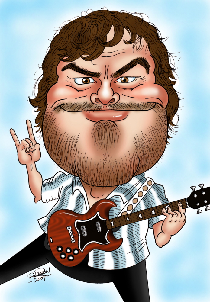 An upload by Robert Rollason on Coroflot: to the project Caricatures