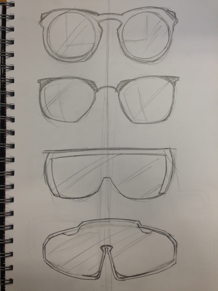 Wearable technology project sketches by Ben Barlow at Coroflot.com