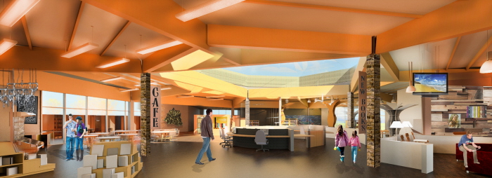 Lakeside Public Library by Jackie Tu at Coroflot.com