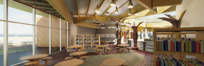 Lakeside Public Library by Jackie Tu at Coroflot.com