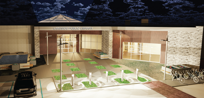 Lakeside Public Library by Jackie Tu at Coroflot.com