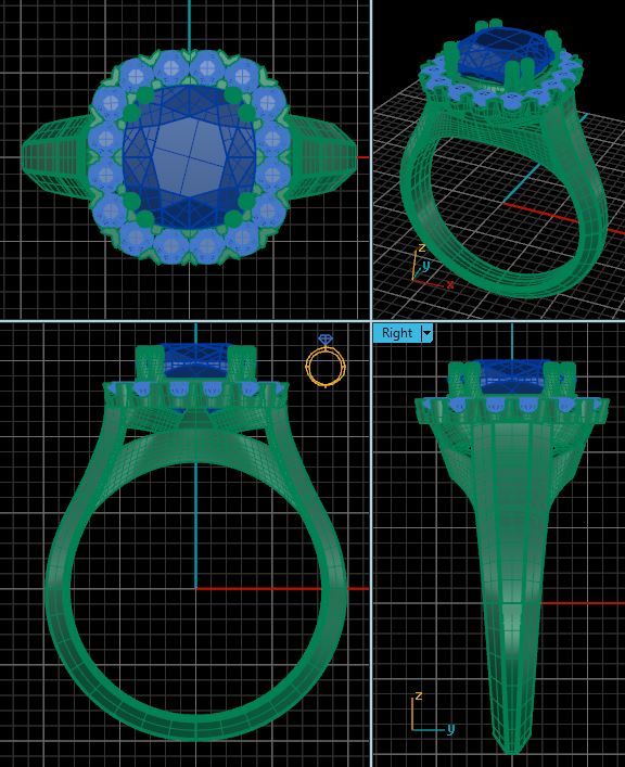 Jewelry CAD work 2014 by Patrick Fahy at Coroflot.com