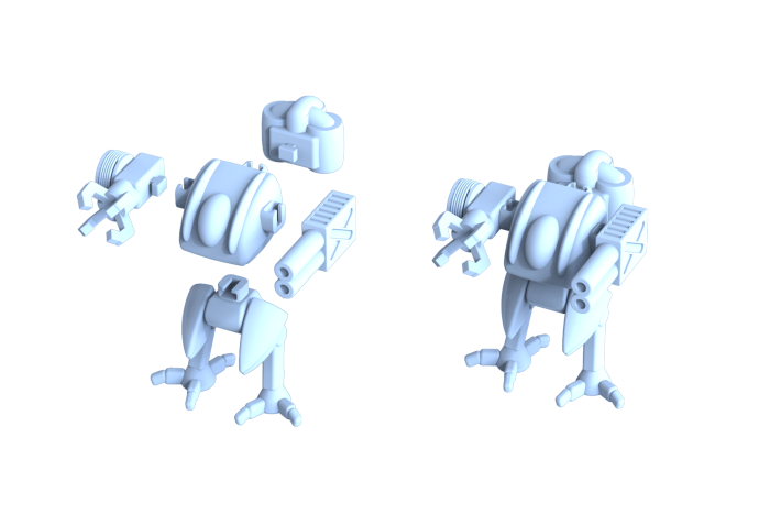 Board game prototype: Mech Deck by Patrick Fahy at Coroflot.com