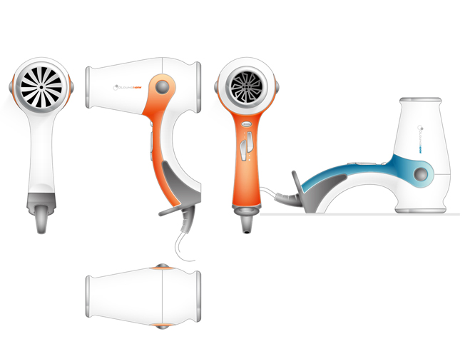 Samples of sketchs and 2D rendering by Nocliché Design at Coroflot.com