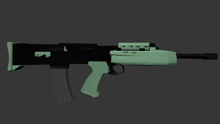 L85A2 British Assault Rifle by Andrew Dunne at Coroflot.com