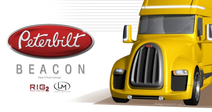 Peterbilt Beacon Class 8 Concept for Local Motors (June 2012) by Marc ...