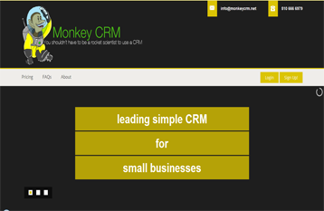 Monkey CRM by Technorex Solutions at Coroflot.com