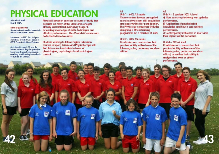 Freman College Sixth Form Prospectus by Chris Allan at Coroflot.com