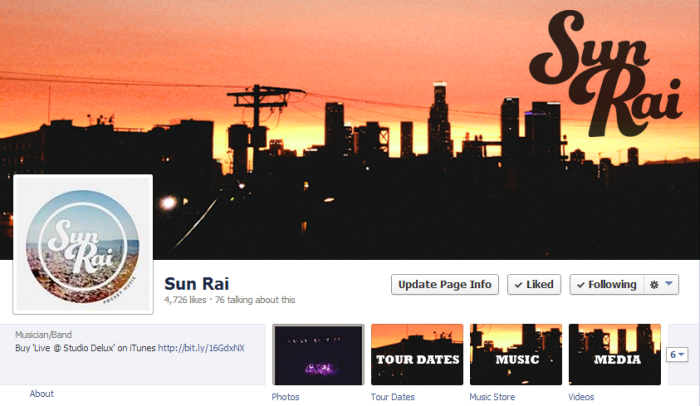 Sun Rai - Facebook Designs by Monika Kerby at Coroflot.com