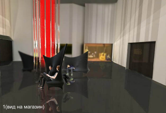 Interior design for ''Chimera" rock-club by Valerie Nikonova at ...