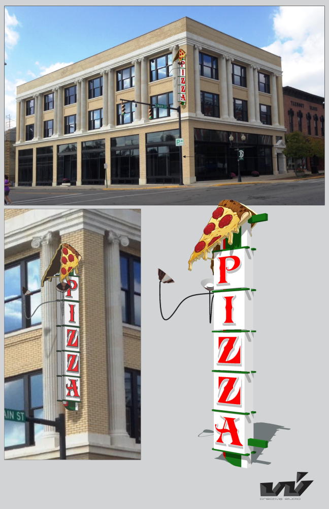 3D Sign Models & Sign Design by Jim Walton at Coroflot.com