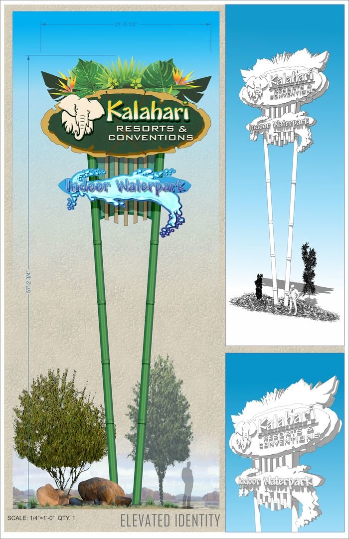 3D Sign Models & Sign Design by Jim Walton at Coroflot.com