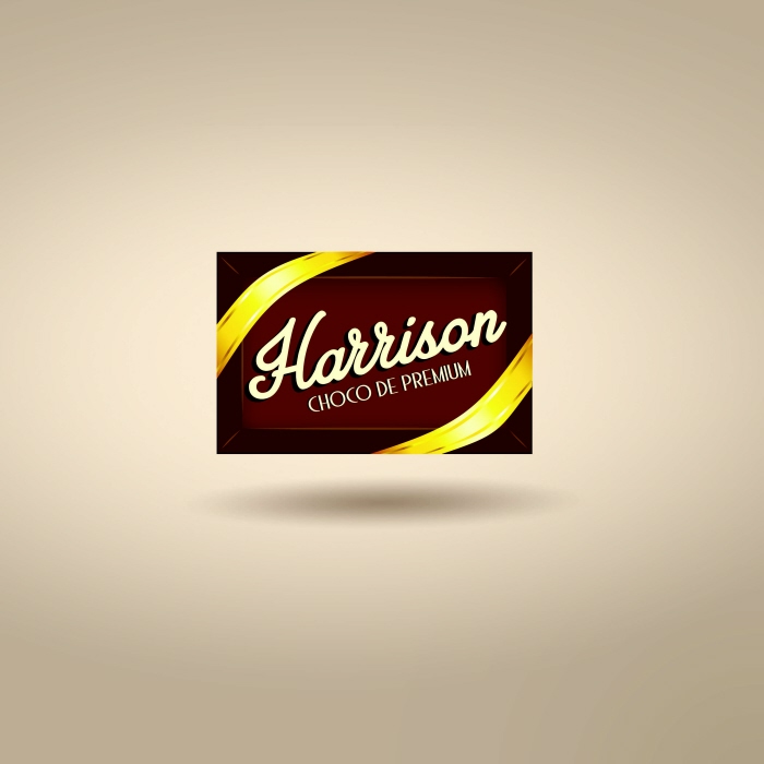 Harrison Chocolate logo Design by Khizer Farooq at Coroflot.com