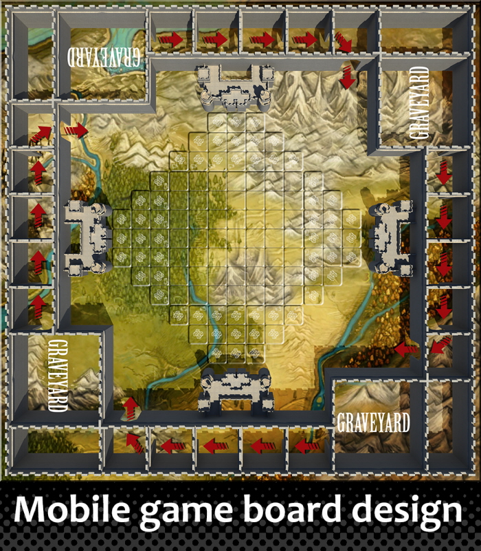 mobile game UI design by b milly at Coroflot.com
