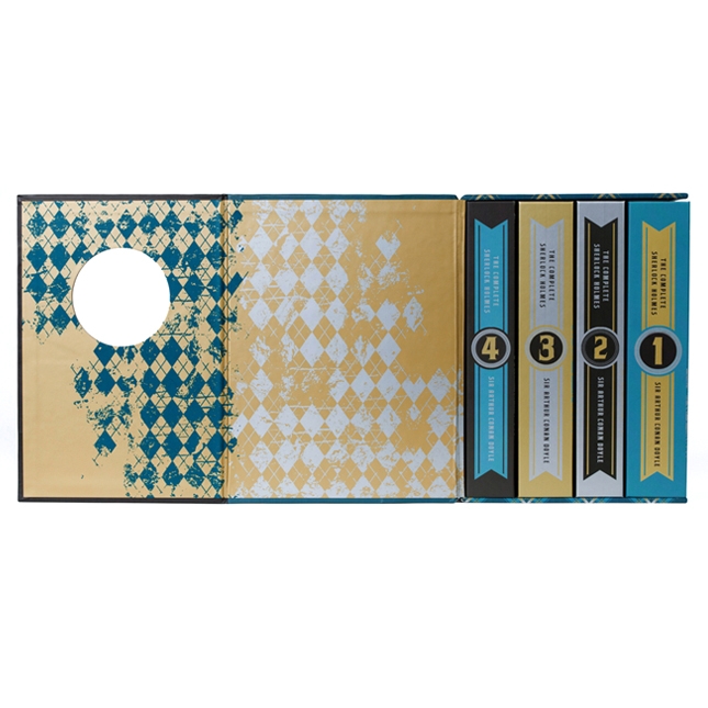 The Complete Sherlock Holmes by theBookDesigners - Ian Koviak and Alan Hebel at Coroflot.com