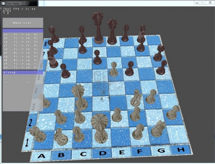 3D OpenGL Chess (From Scratch) by Joshua Sanders at Coroflot.com