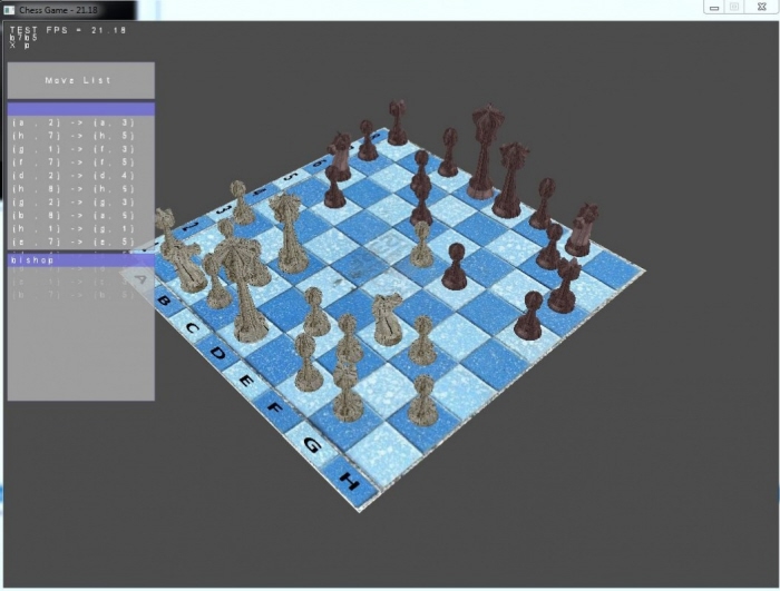 3D OpenGL Chess (From Scratch) by Joshua Sanders at Coroflot.com