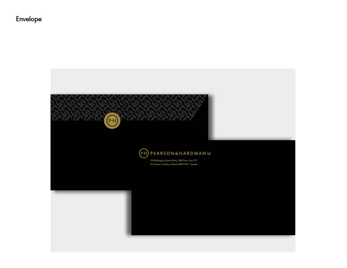 Pearson&Hardman Law Firm Branding Identity by YING YAO at Coroflot.com
