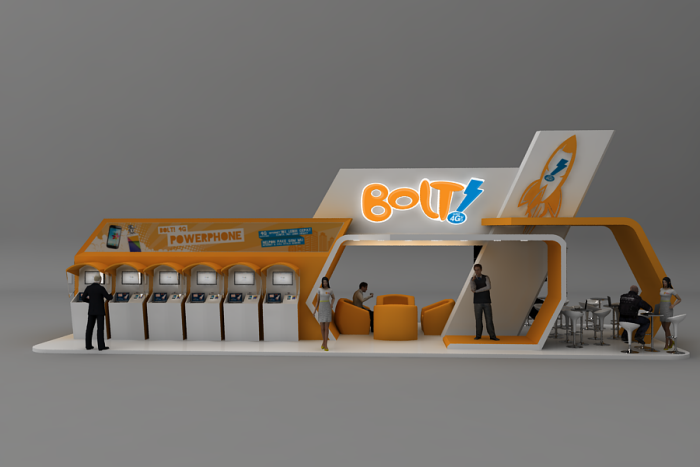 Bolt SmartPhone Booth by ceffie setiyawan at Coroflot.com