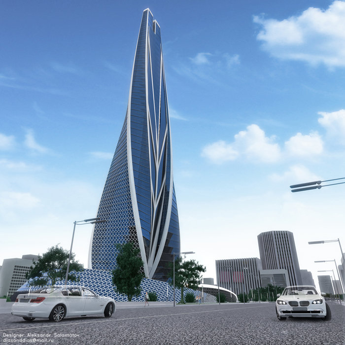 Skyscraper Concepts by Aleksandr Salamatov at Coroflot.com