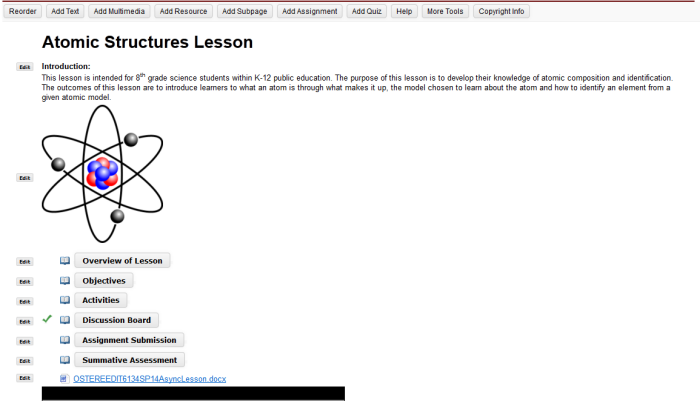 Asynchronous Atomic Module using LMS by Evan L. Oster at Coroflot.com