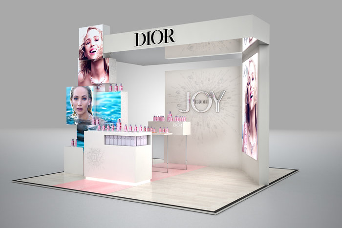 Dior Mall Setup Design by Mahesh Bisht at Coroflot.com