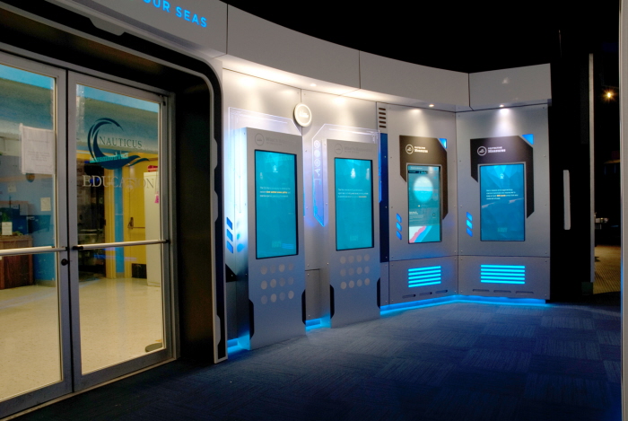 U.S. Navy Fleet Forces Command exhibit by Phillip Yonfa at Coroflot.com