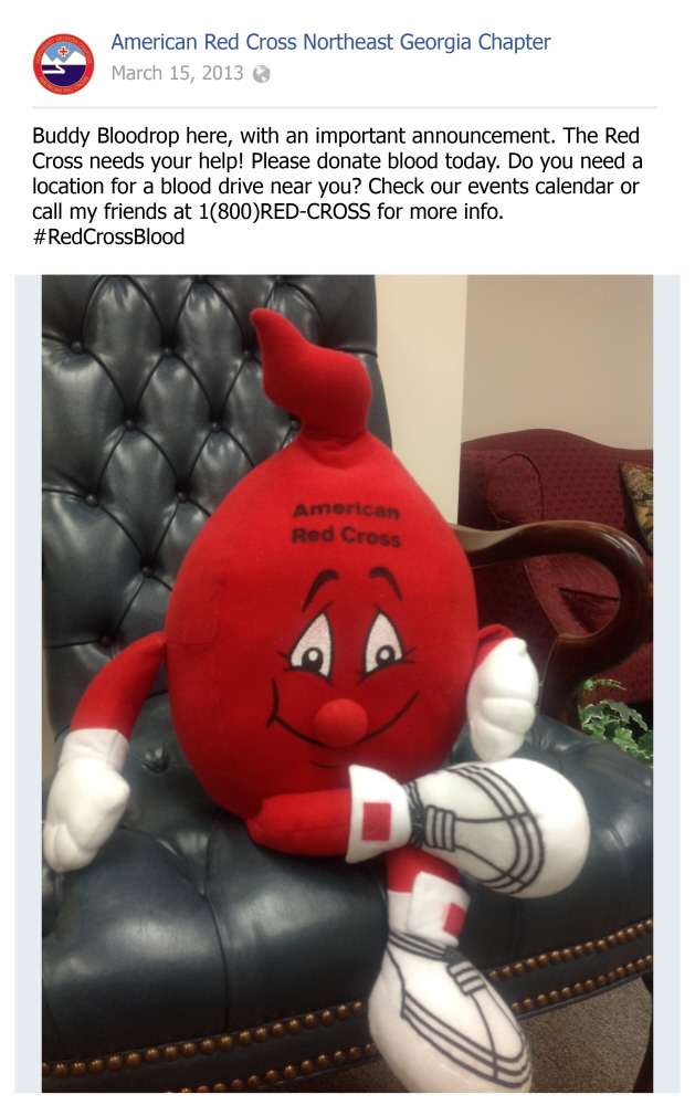 Red Cross Social Media Campaign by Elizabeth Smith at Coroflot.com