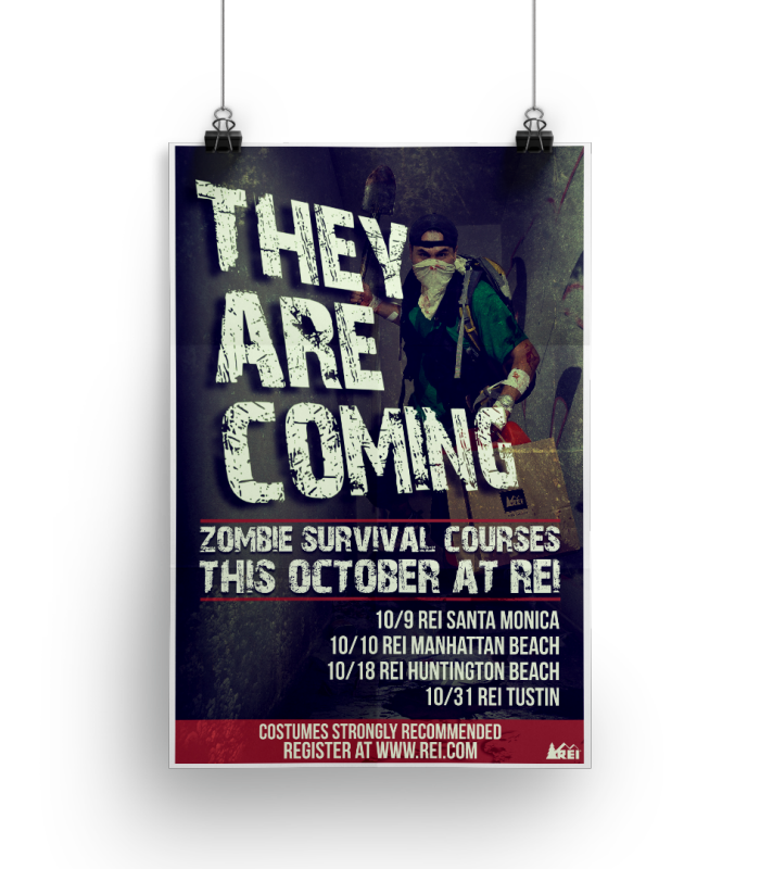 An upload by Clayton Taylor on Coroflot: to the project REI Zombie ...